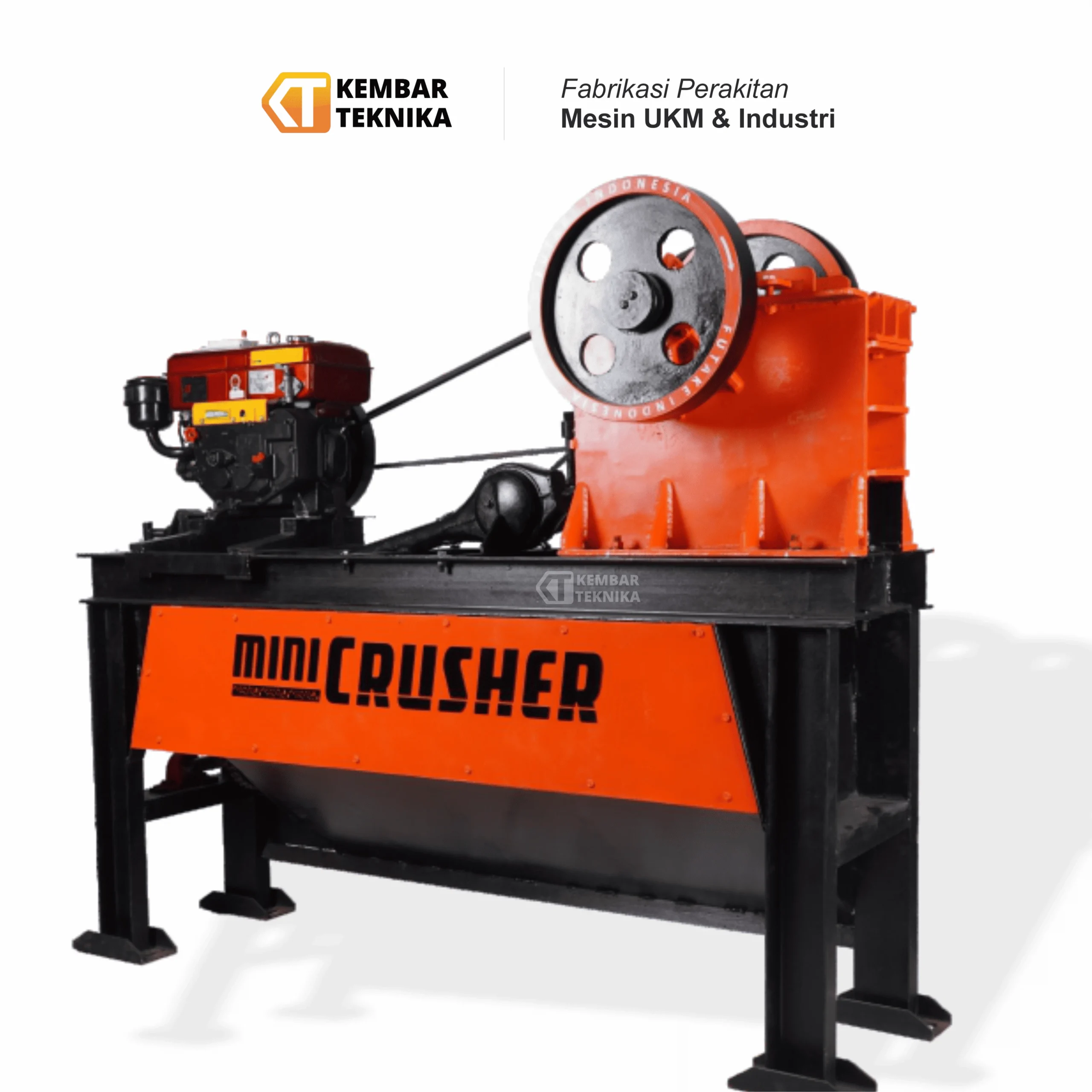 Mesin Mini Crusher - Kembar Teknika